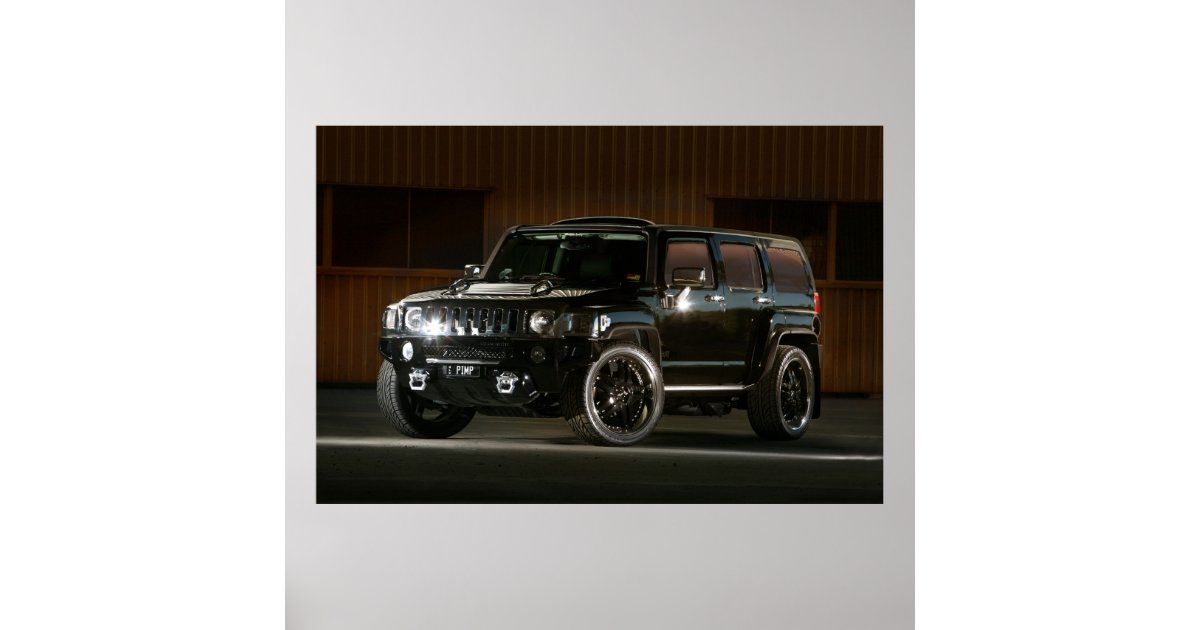 An American Urban Warrior - Hummer Poster | Zazzle