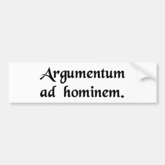 Argumentative Bumper Stickers - Car Stickers | Zazzle