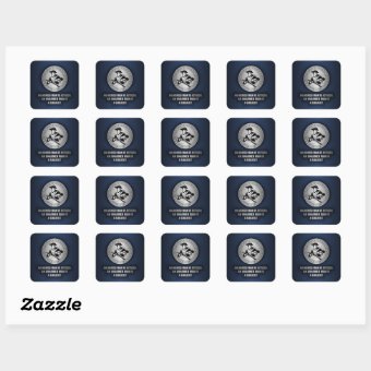An Armed Citizen Square Sticker | Zazzle