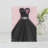 An Elegant Pink Ribbon / Other Occasion Invitation | Zazzle