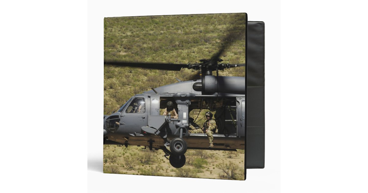 An HH-60 Pave Hawk flies over the desert Binder | Zazzle