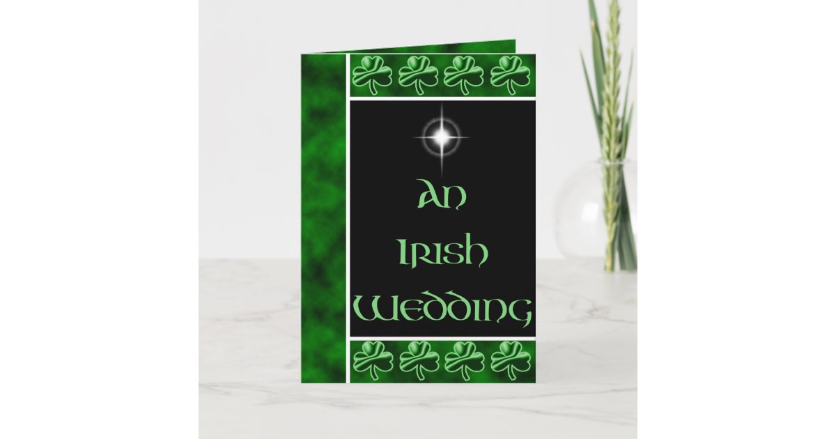 An Irish Wedding Invitation | Zazzle
