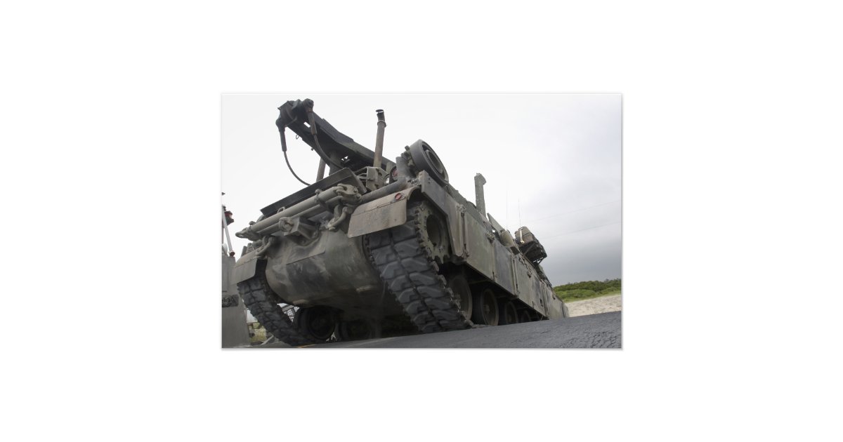 An M88A2 Hercules Recovery Vehicle Photo Print | Zazzle