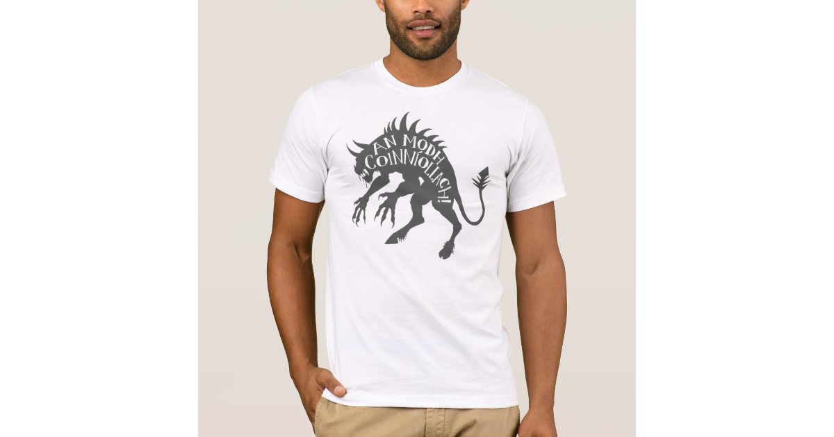 An Modh Coinníollach (front) T-Shirt | Zazzle
