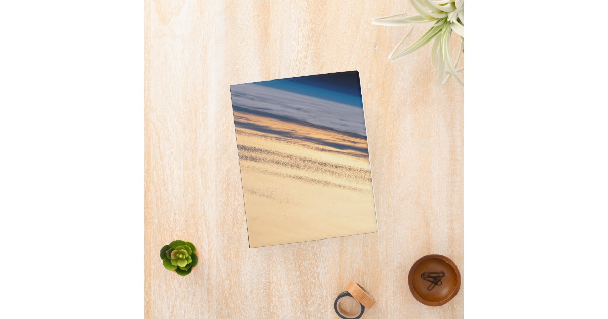 An Orbital Sunset Off The Coast Of Baja California Mini Binder | Zazzle