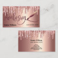 Analyzing Script Calligraphy Business Card | Zazzle