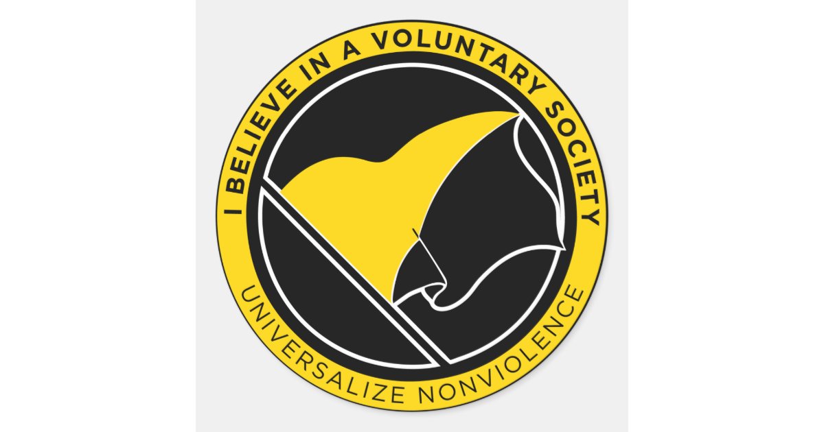 Anarcho Capitalism Sticker Set | Zazzle