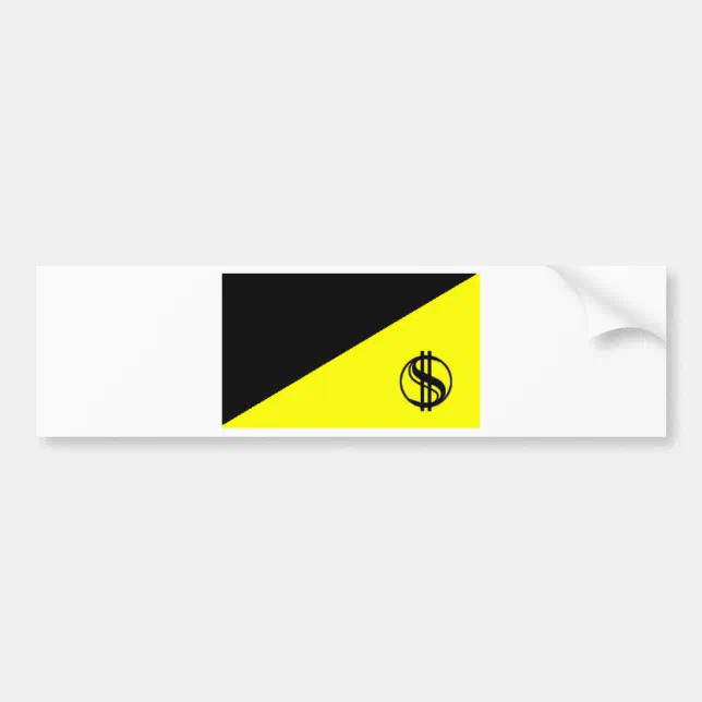 Anarcho-Capitalist Flag Bumper Sticker | Zazzle