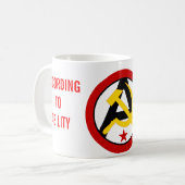 Anarcho-communist logo coffee mug | Zazzle