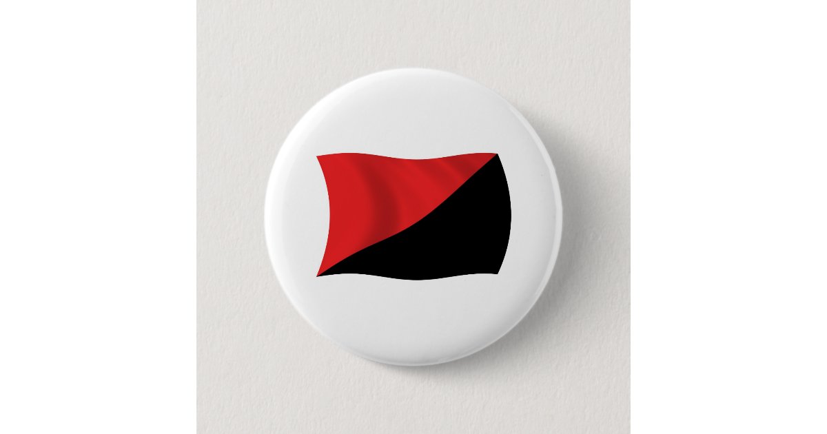 Anarcho-Syndicalism Flag Button | Zazzle