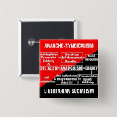 anarcho-syndicalism libertarian socialism pin | Zazzle