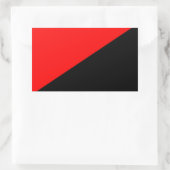 Anarcho-Syndicalist Flag Sticker | Zazzle