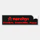 Anarchy: Freedom, Community, Peace Bumper Sticker | Zazzle