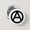 Anarchy Symbol Pinback Button | Zazzle