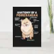 Anatomy Of A Pomeranian Cute Dog Puppy Card | Zazzle