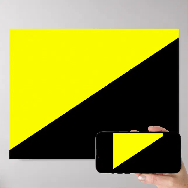 Ancap Anarchocapitalist Flag Poster | Zazzle