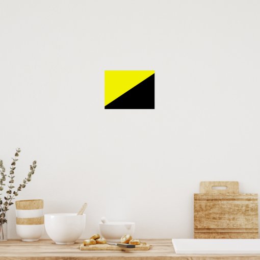 Ancap Anarchocapitalist Flag Poster | Zazzle