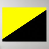 Ancap Anarchocapitalist Flag Poster | Zazzle