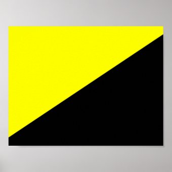 Ancap Anarchocapitalist Flag Poster | Zazzle