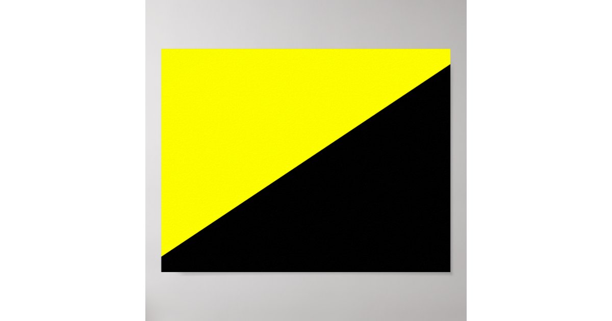 Ancap Anarchocapitalist Flag Poster | Zazzle