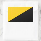 AnCap Flag Rectangular Sticker | Zazzle