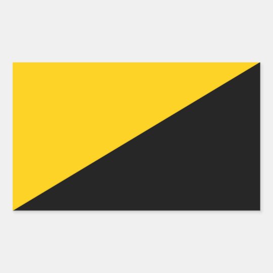 AnCap Flag Rectangular Sticker | Zazzle.com