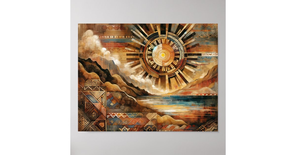 Ancestral Echoes: Filipino Art Tapestry Poster | Zazzle