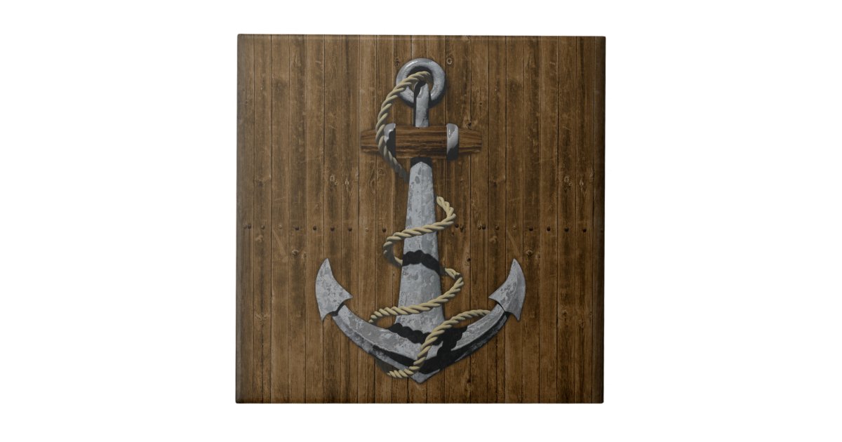 Anchor Ceramic Tile | Zazzle