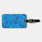 Setting Sail Monogrammed Luggage Tag | Zazzle.com