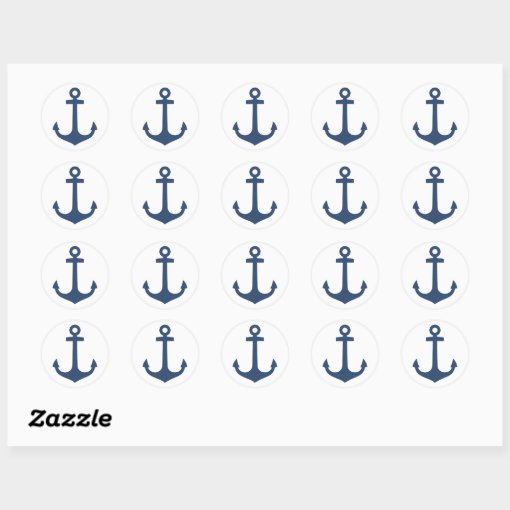 Anchor Sticker | Zazzle