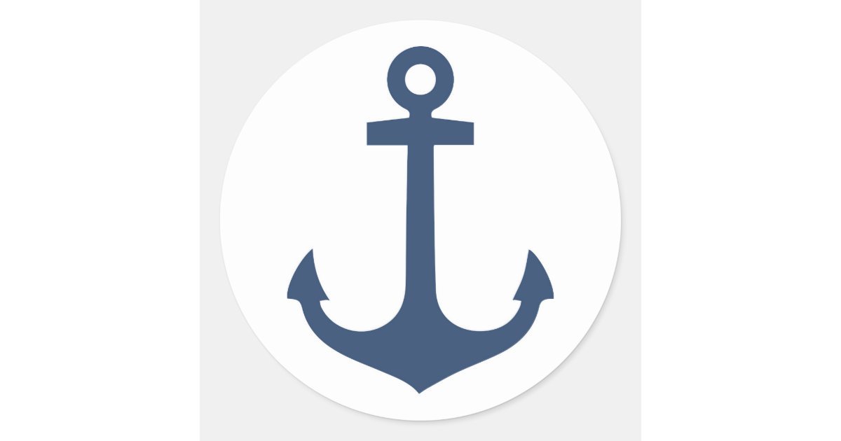 Anchor Sticker | Zazzle