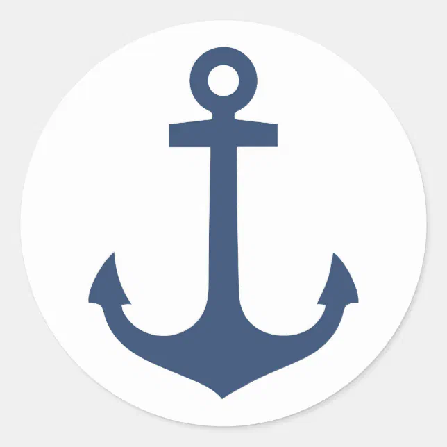 Anchor Sticker | Zazzle