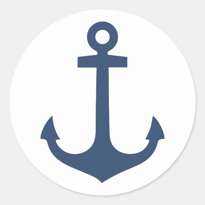 Anchor Sticker | Zazzle.com