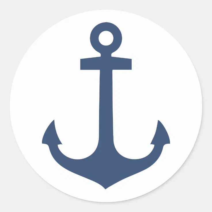 Anchor Sticker | Zazzle