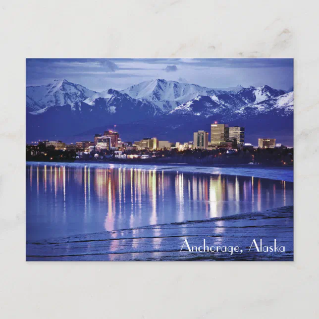 Anchorage, Alaska, U.S.A. Postcard | Zazzle