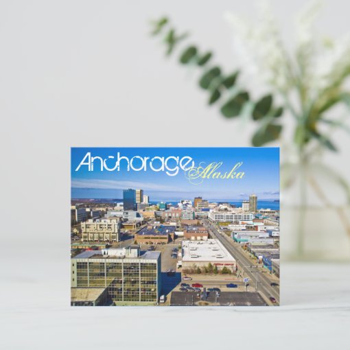 Anchorage, Alaska, U.S.A. Postcard | Zazzle