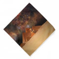 Ancient Alien Sphynx Pyramids in Space Bandana | Zazzle
