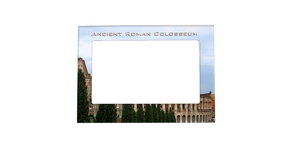 Ancient Architecture | Rome Colosseum Photo Frame | Zazzle
