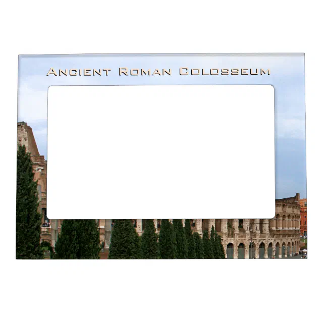 Ancient Architecture | Rome Colosseum Photo Frame | Zazzle