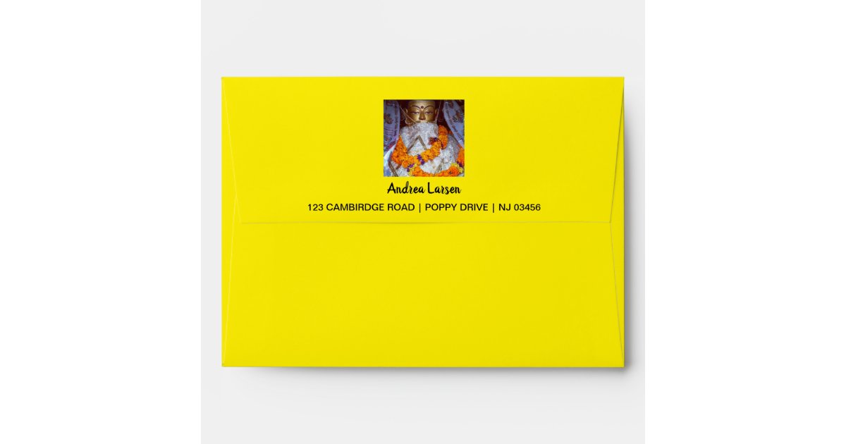 Ancient Buddha, The Himalayas - Nepal (Tibet) Envelope | Zazzle