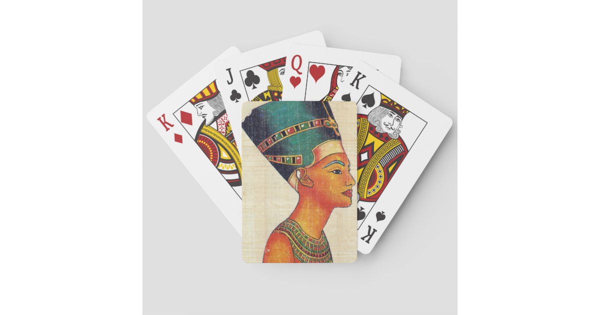 Ancient Egypt 2 Poker Cards | Zazzle