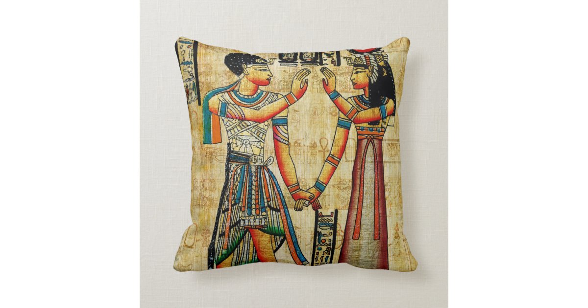 Ancient Egypt 5 Throw Pillow | Zazzle.com