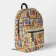 Ancient Egypt Egyptian Graphics Collage Printed Backpack | Zazzle