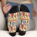Ancient Egypt Egyptian Graphics Collage Socks | Zazzle
