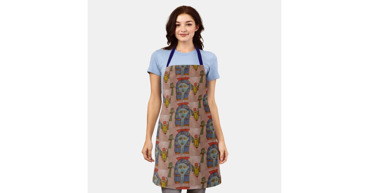 Ancient Egyptian Goddess Apron | Zazzle