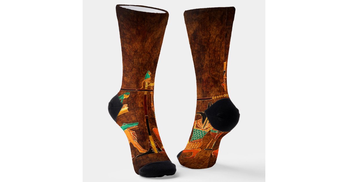 Ancient Egyptian Gods Socks | Zazzle
