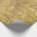 Ancient Egyptian hieroglyphics Gold Wrapping Paper | Zazzle