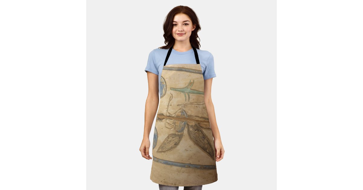 Ancient Egyptian Hieroglyphs Apron | Zazzle