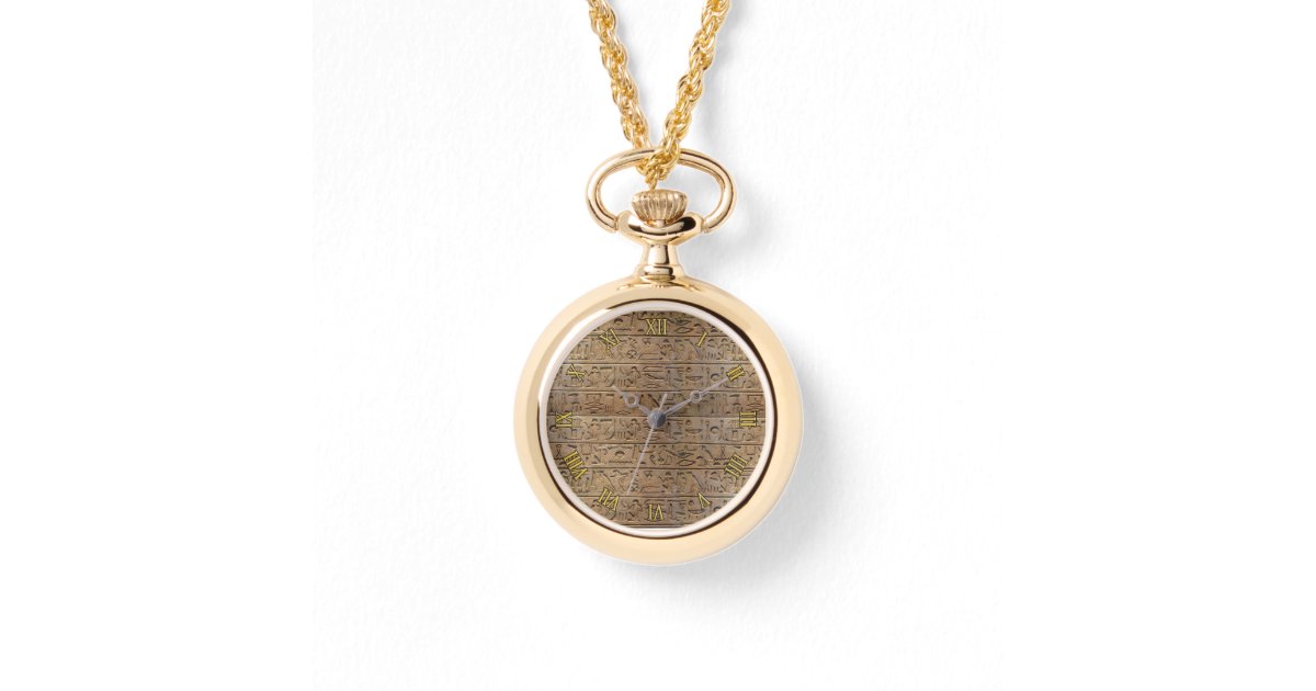 Ancient Egyptian Hieroglyphs Watch | Zazzle