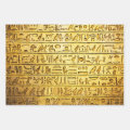 Ancient Egyptian Hieroglyphs Wrapping Paper Set | Zazzle